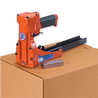 Pneumatic Stick Feed Carton Staplers, Classic Packaging Corp., Chicago, Il.