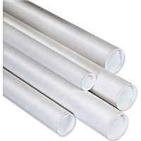 Corrugated, heavy duty, White Mailing Tubes, Classic Packaging ...